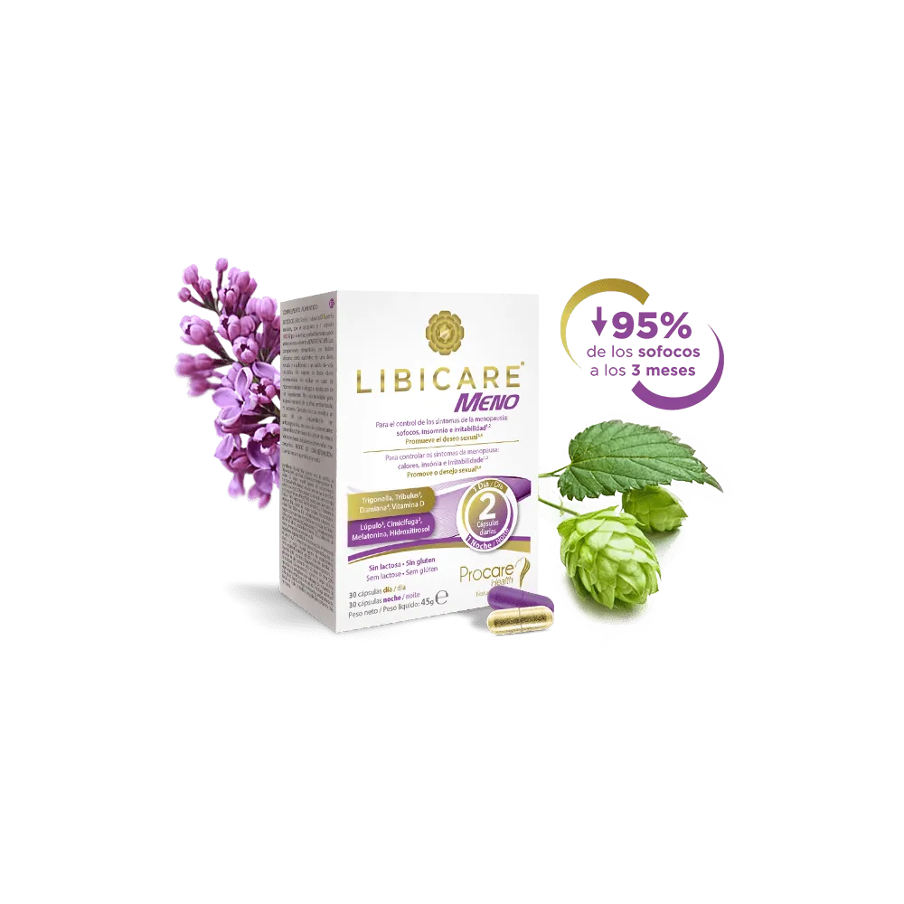 LIBICARE MENO 60 Cápsulas | Fertilidad Mujer | Comprar online ...