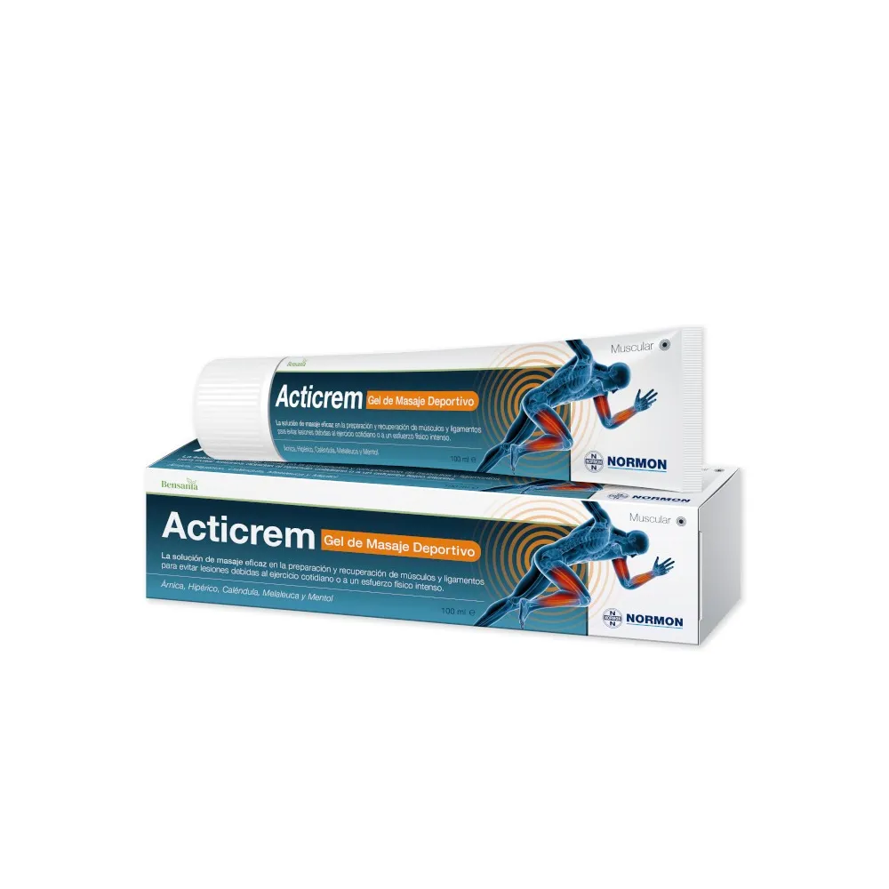 Normon Acticrem Sport Massage Gel 100 ml | Comprar al mejor precio