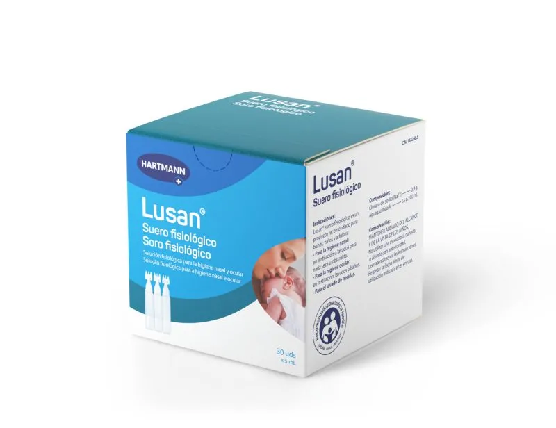 Compra Hartmann Lusan Suero Fisiológico Nasal Ocular 30x5Ml al mejor ...